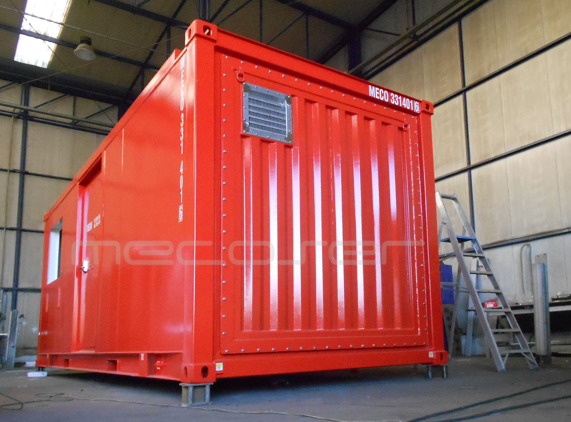 Container con Protezione Antincendio - Mecoser Sistemi - Container ...